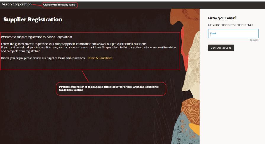 How to add the Company Logo and Custom Introduction Text on Next ...