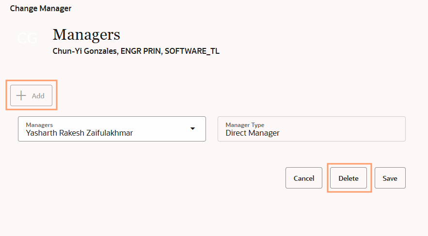Change Manager MSS Transaction, remove the Add button for Adding ...