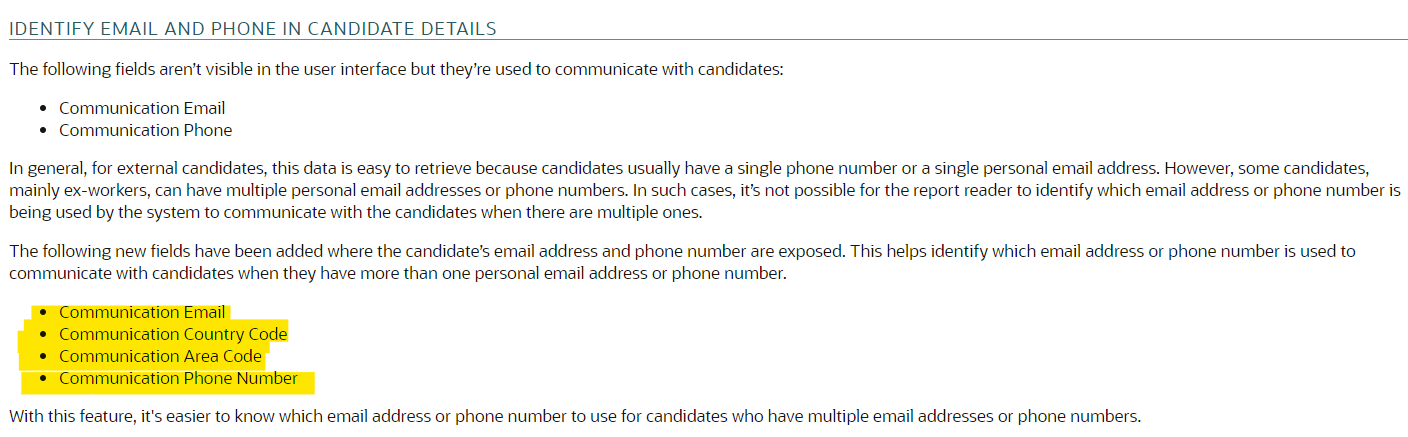 24B: IDENTIFY EMAIL AND PHONE IN CANDIDATE DETAILS — Cloud Customer Connect