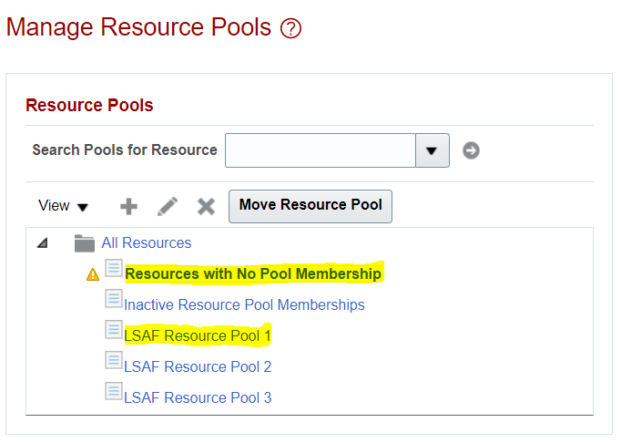 How to assign resources to resource pools based on departments — Cloud ...