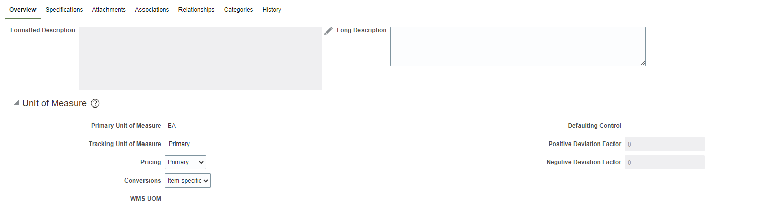 24C: Autocreate UOM Conversions Using Packaging String — Cloud Customer ...