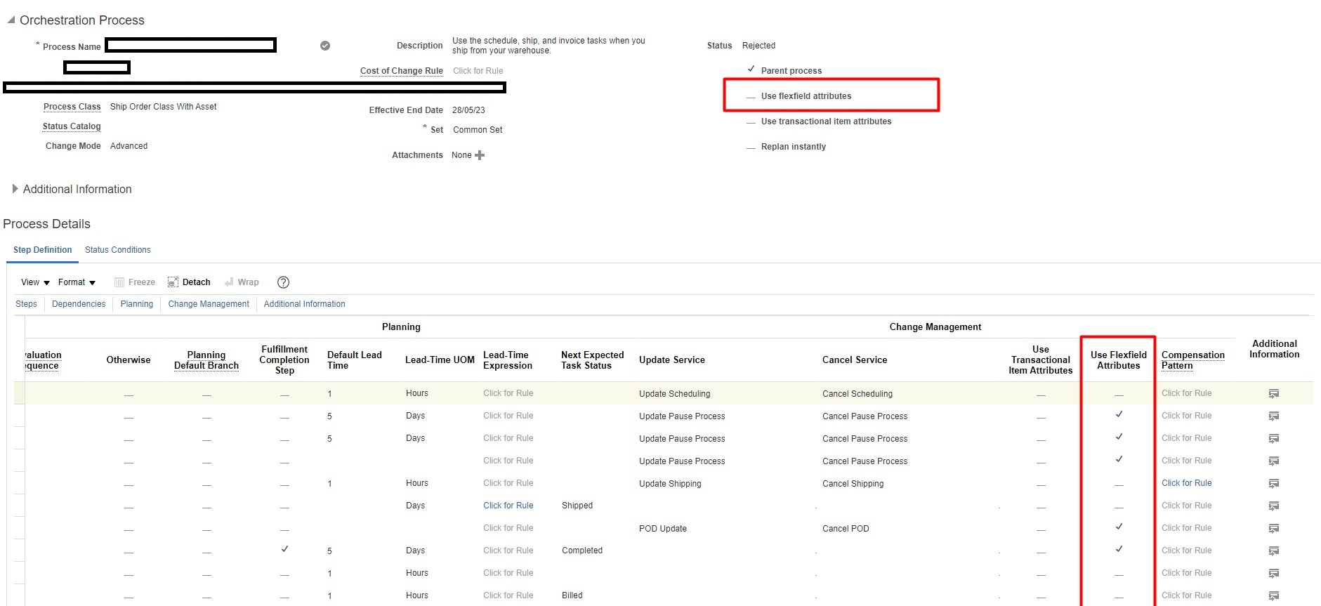 Orchestration Process Re-Triggers after EFF Update — Cloud Customer Connect