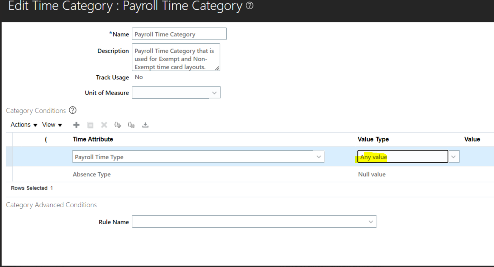 Tandl Workflow Fails When Modify Payroll Time Type — Cloud Customer Connect
