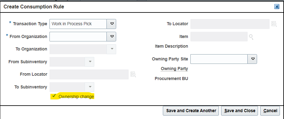 Using the consigment in a Work Order (like Raw Material) and don't have ...