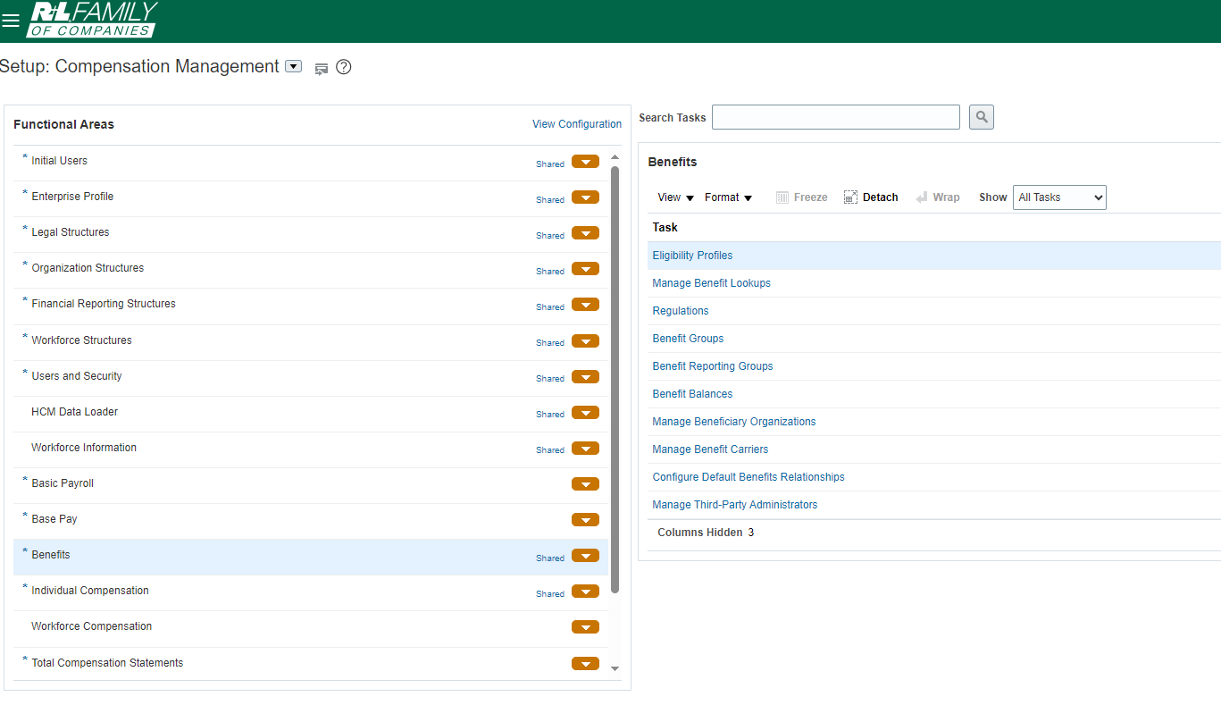 Oracle Functional Setup: Setup Task List and Tasks - Benefits — Cloud ...