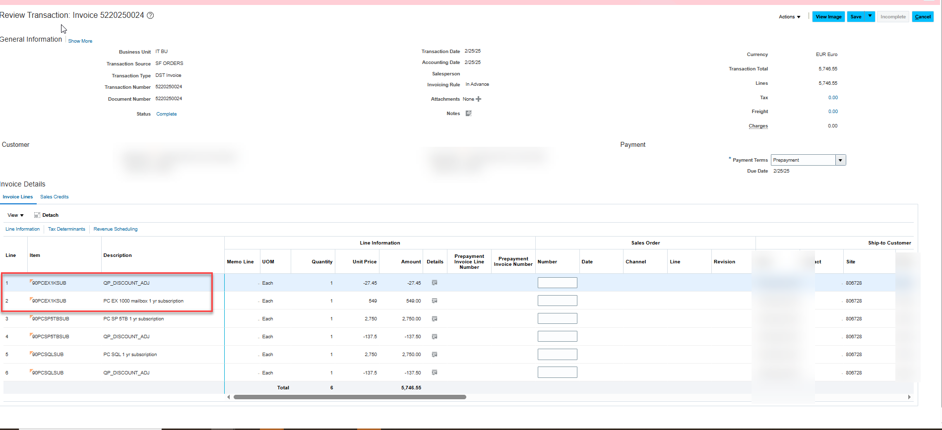Is it possible to control invoice line ordering through autoinvoice ...