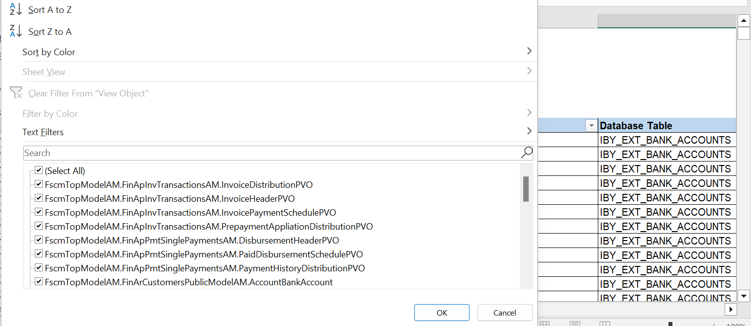 What is the exact PVO for IBY_EXT_BANK_ACCOUNTS for BICC Extract as we have multiple in Linage ...