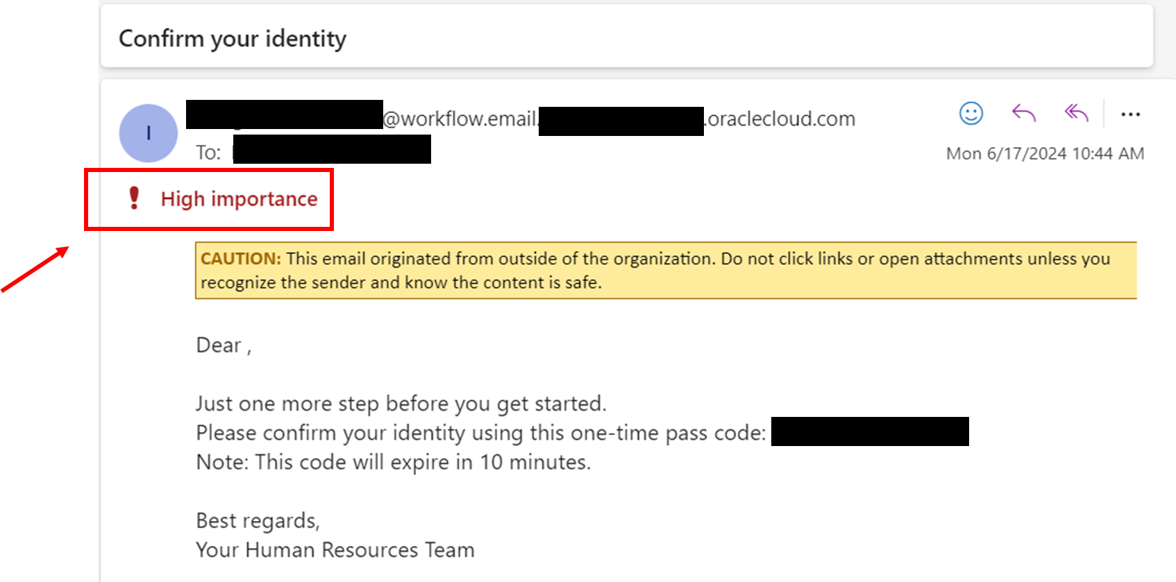 How to remove high importance flag from candidate email notifications ...