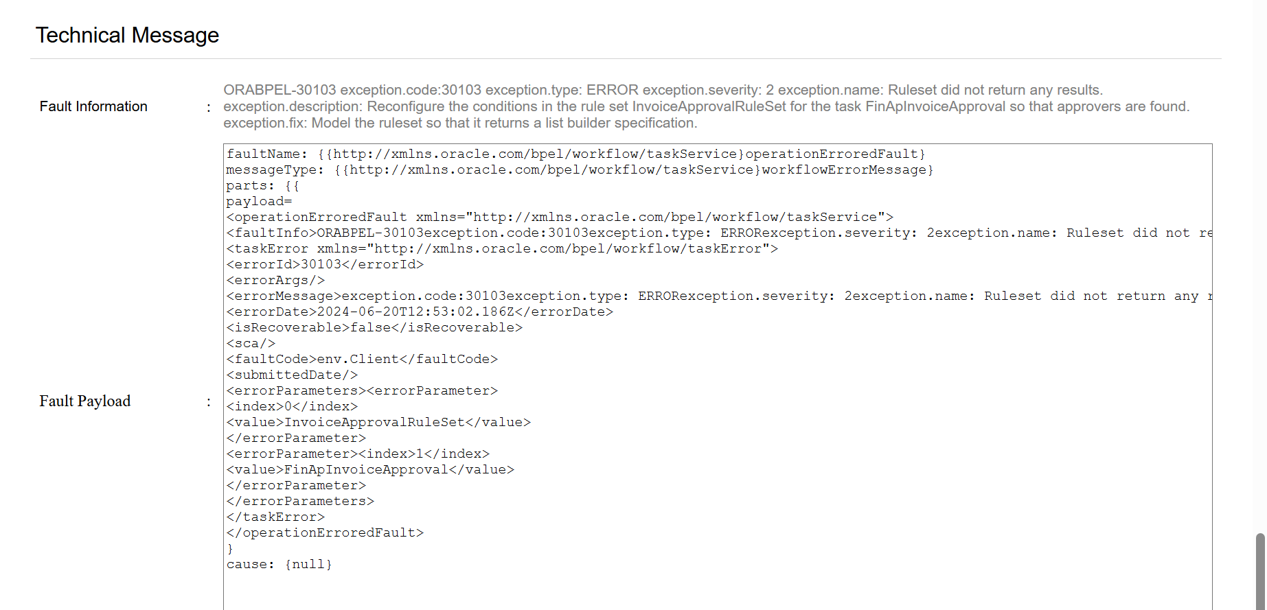 How to find the reason why my invoice approval failed — Cloud Customer ...