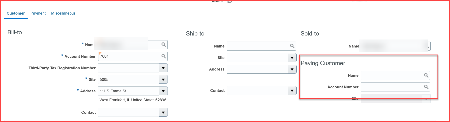 Service Mapping Does not have Paying customer field — Cloud Customer ...
