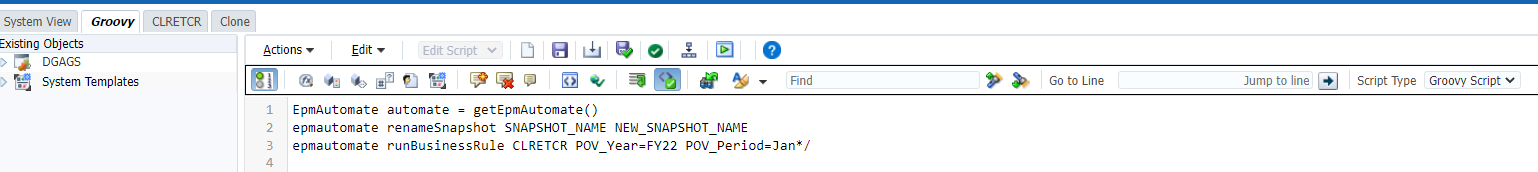 Has Anyone Used Epm Automate Commands From Groovy Aka Server Side Epm Automate — Cloud 2236