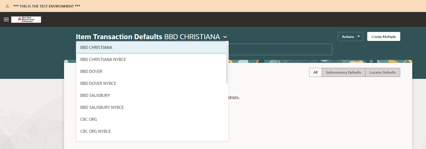 Why Does The List Of Inventory Organization Show Even Inactive Ones — Cloud Customer Connect