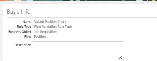 Autocomplete Rule: Error when non vacant position is used for job requisition creation — Cloud ...