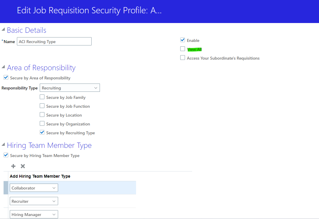Lost Approval Notification After Job Requisition Security Profile Setup — Cloud Customer Connect