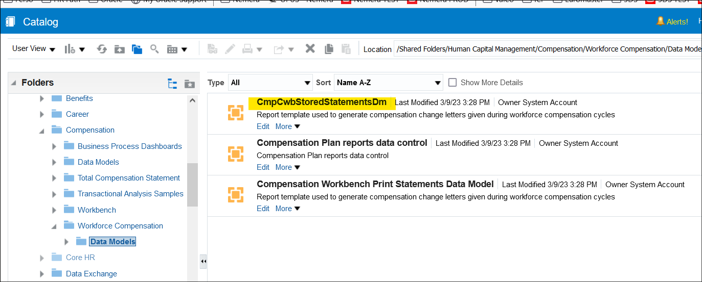 Download compensation change letters data model xml file — Cloud ...