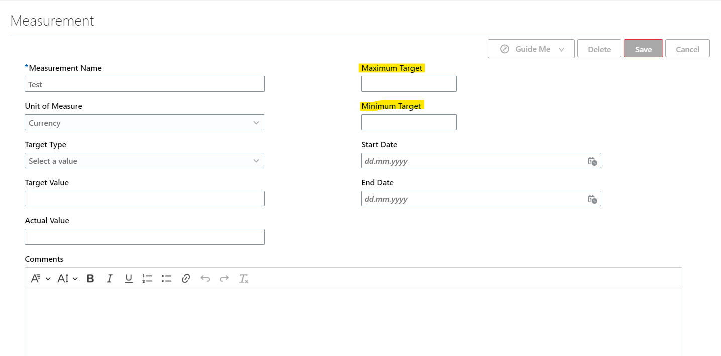 Change the label of a field under Measurement section of Goals. — Cloud ...