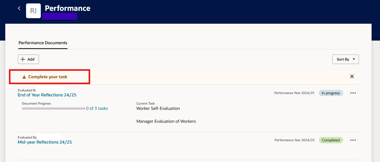 Redwood Performance 'Action' Warning Message, why does it appear and how do we edit these ...