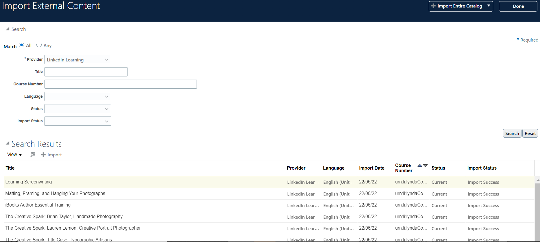 Is there a way we can reset/remove the current imported LinkedIn ...