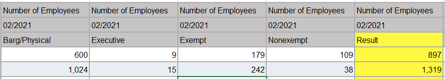 Adding additional column to get headcount for each month in OTBI — Cloud Customer Connect