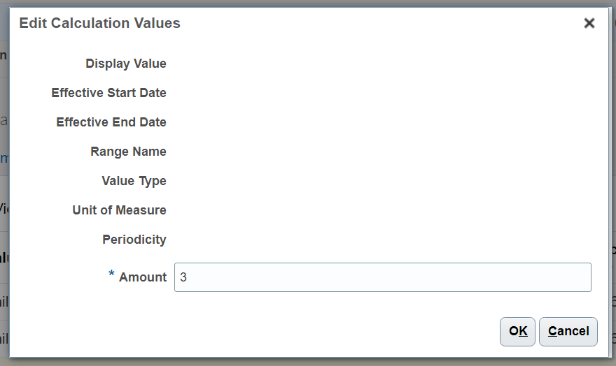 We need the Fusion Source table name for field 'Display Value' in 'Edit Calculation Values ...