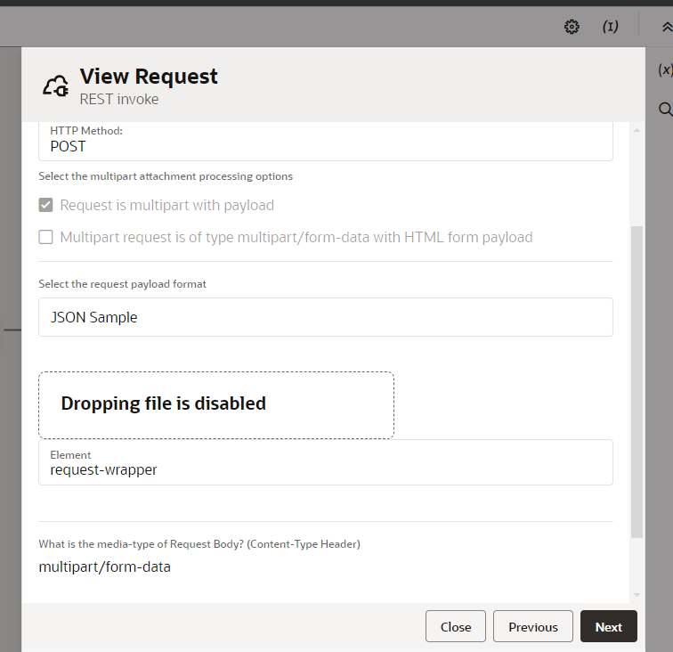 Upload Document REST API — Cloud Customer Connect