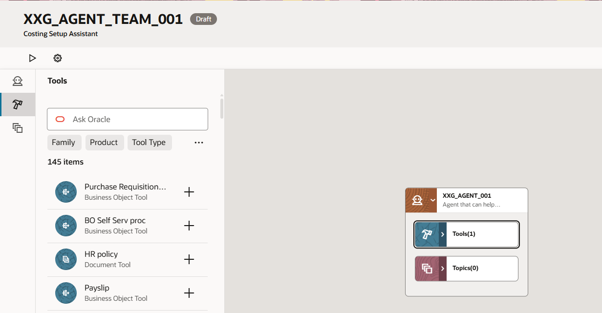 Where in UCM should I upload document for Costing RAG based document AI ...