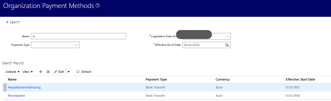 How can I add two payment Methods like Expenses and main bank ...