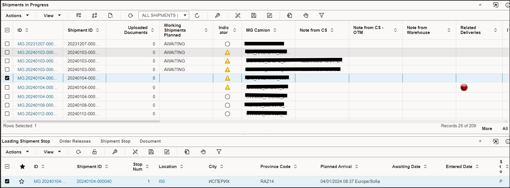 Change default time in the workbench — Cloud Customer Connect