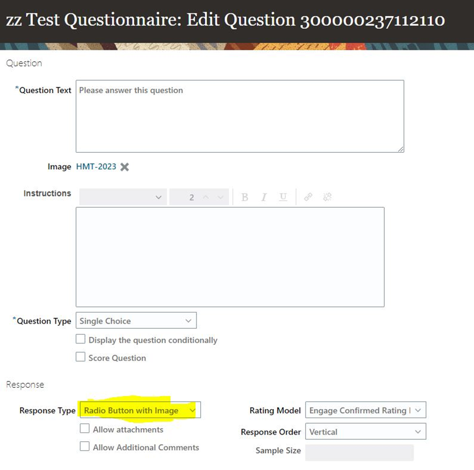 Questionnaire Template - Add Radio Button Image — Cloud Customer Connect Questionnaire Template - Add Radio Button Image — Cloud Customer Connect
