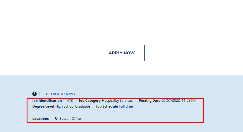 Hide Job Requisition Fields From External Career Site — Cloud Customer Connect