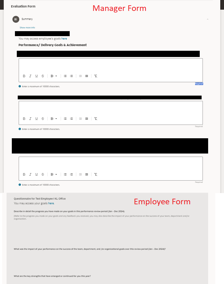 Change Manager Evaluation Form Sequence — Cloud Customer Connect