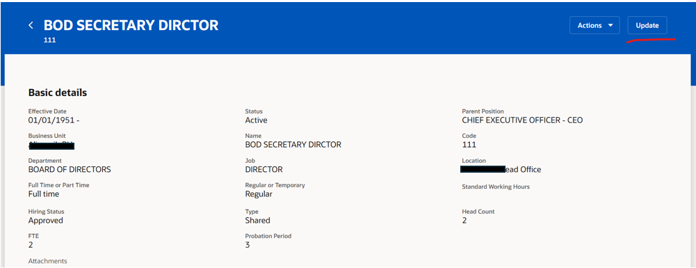 Redwood Update Correct Position Page Stuck On Loading — Cloud Customer Connect