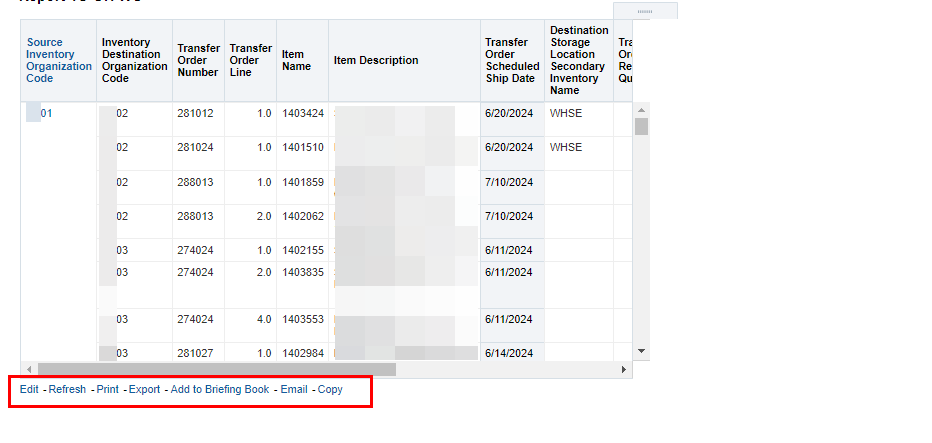 How to enable Export options when analysis added to Reports and ...