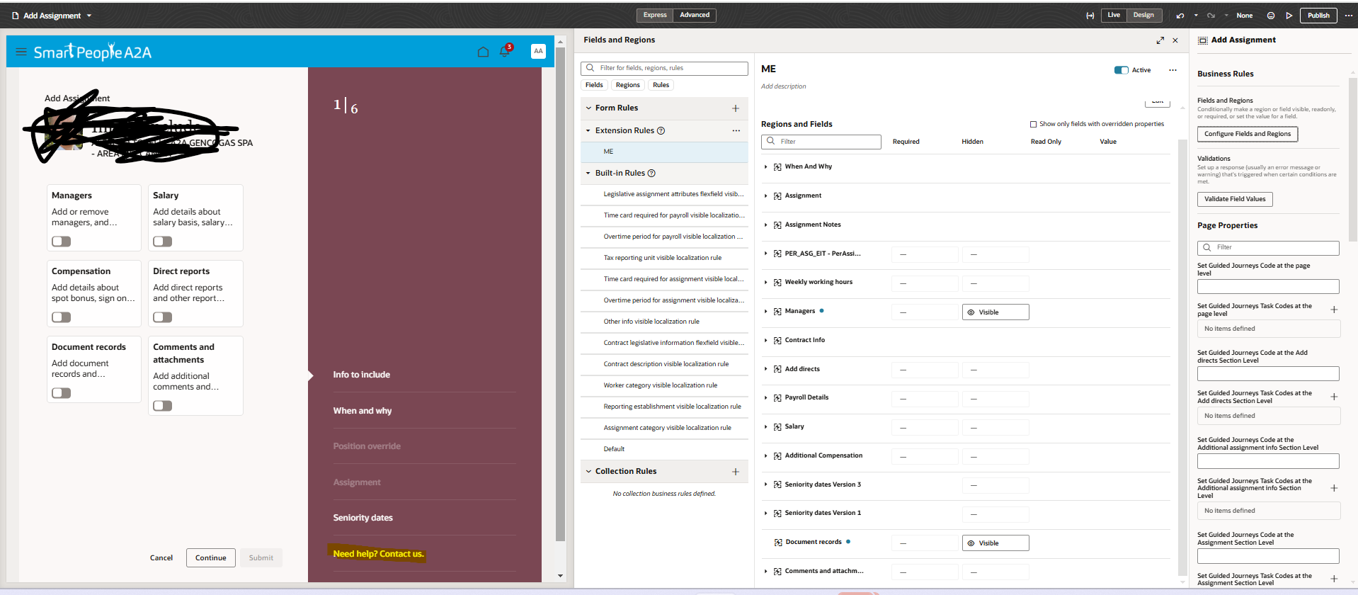 “Need Help? Contact Us” sections are visible on the user pages but not in VBS — Cloud Customer ...