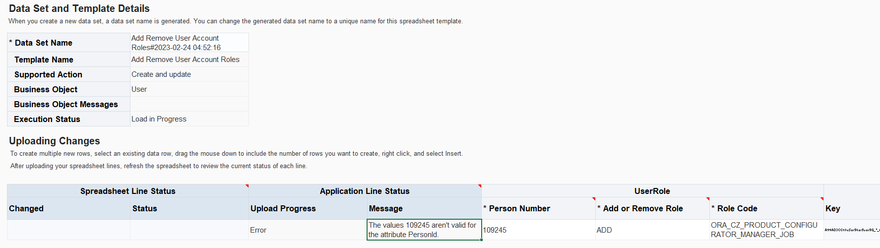 Add or Remove User Account Roles using HCM Loader Spreadsheet — Cloud Customer Connect