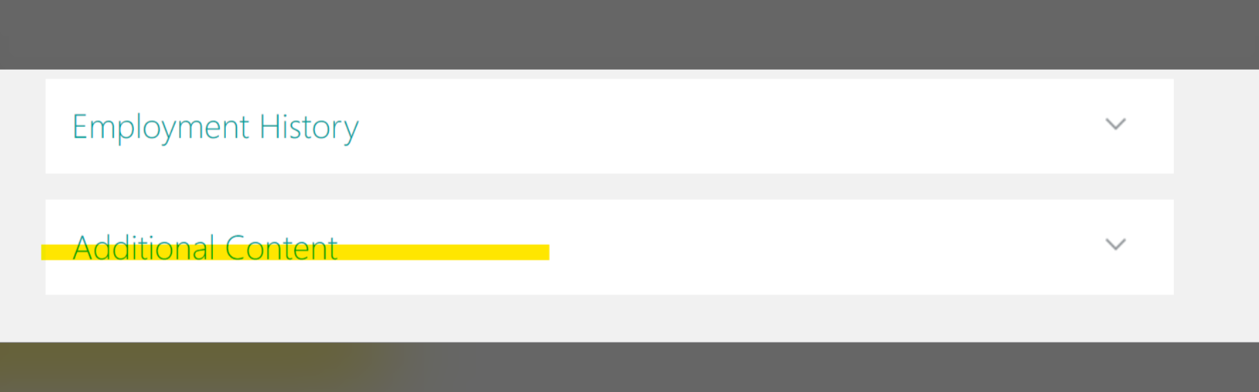 Unable to View Additional Content under Employment info for Employee ...