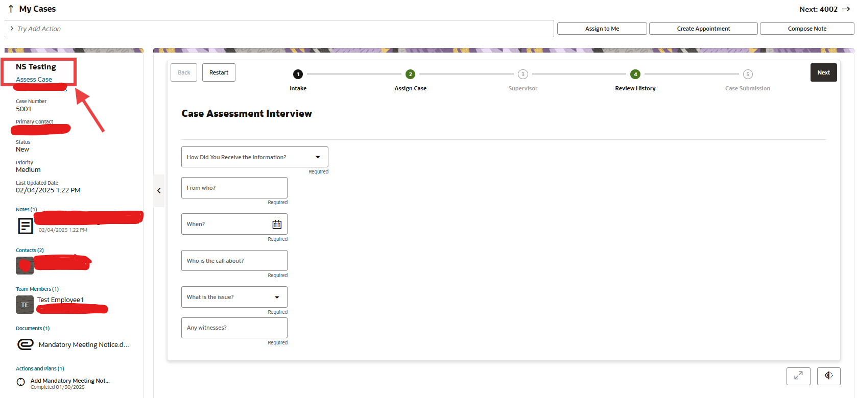How to retrieve employee details in the Intelligence Advisor form under ...