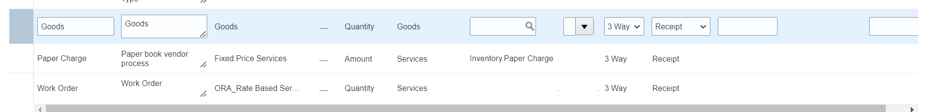 How to default the Purchasing Line type based on the Item selection in ...