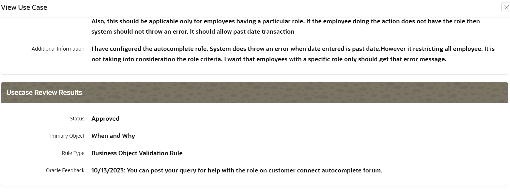 Restrict Back dated transfer actions for users with specific role ... Restrict Back dated transfer actions for users with specific role ...