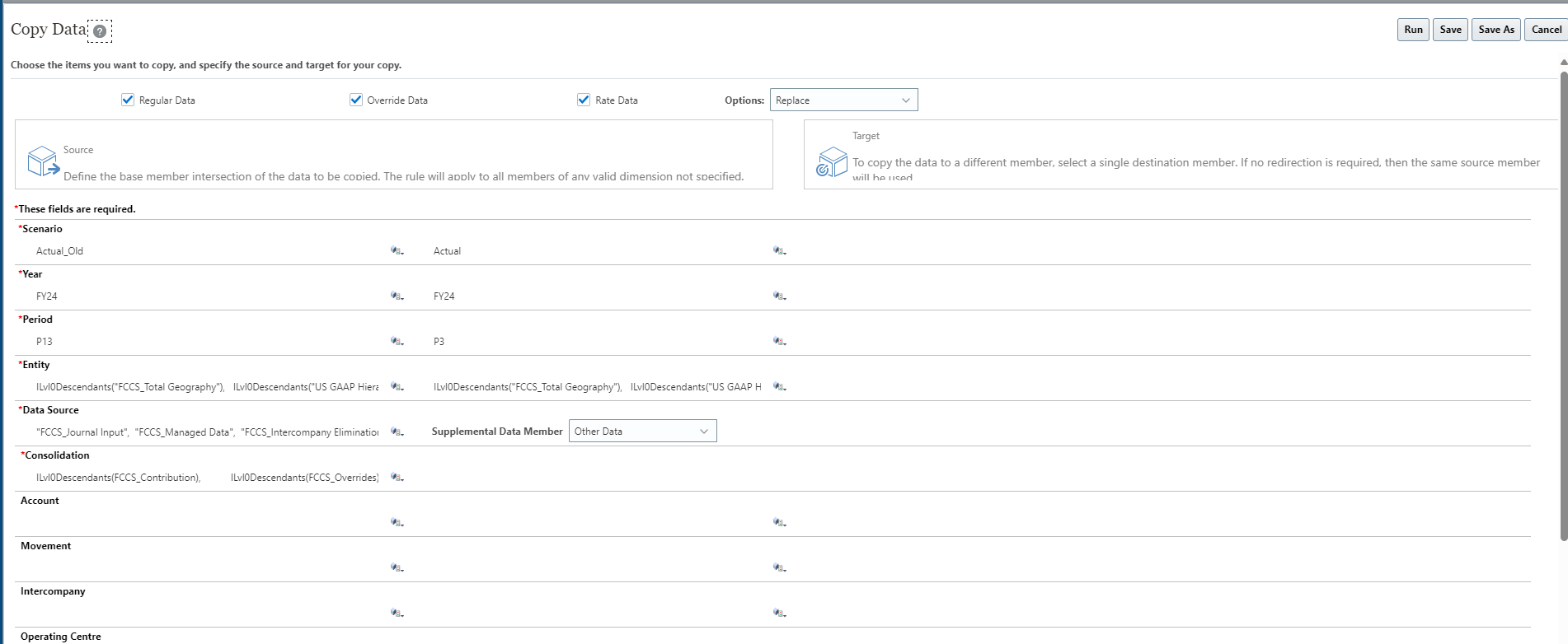 Fccs Copy All Data From One Scenario To Another Scenario — Cloud Customer Connect