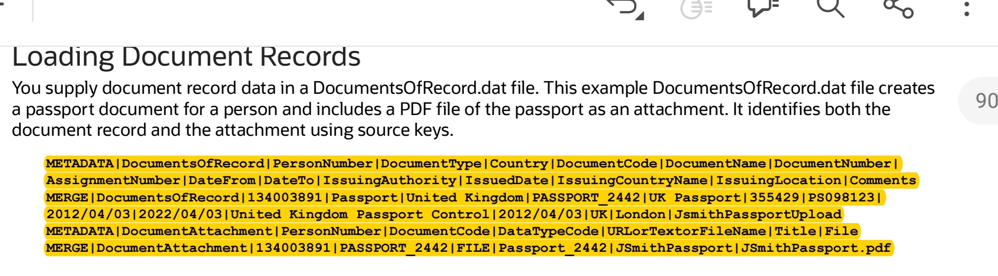 How Can I Upload Passport Details In Dor Using Hdl — Cloud Customer Connect