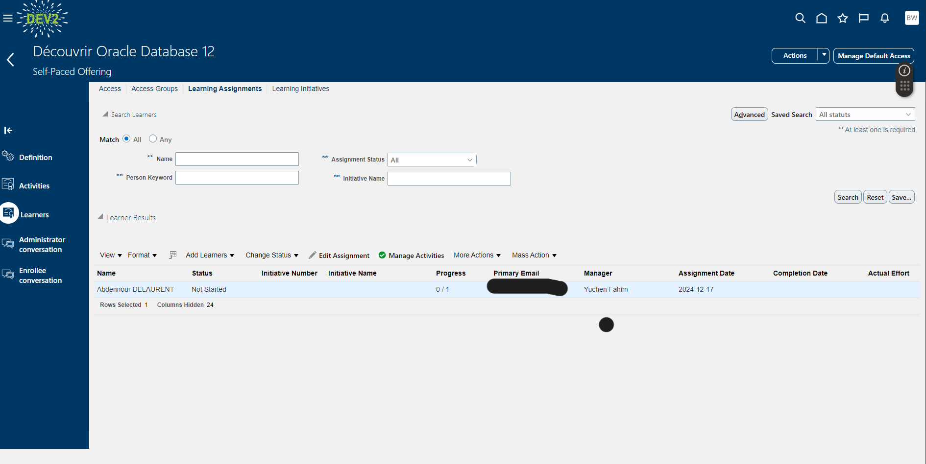 New Learning Notification Hyperlink Is Not Working — Cloud Customer Connect