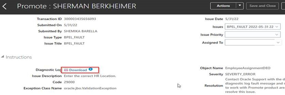 Need to know the Privilege for viewing log file of Failed Transactions ...