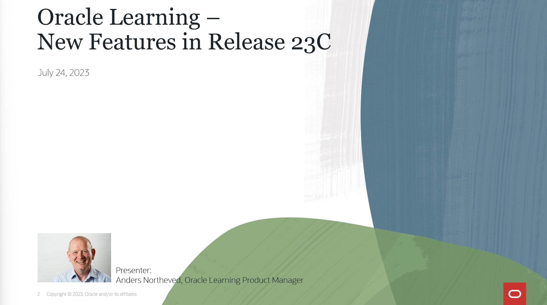 Recording and Slides from the latest Training Session "New Features in ...