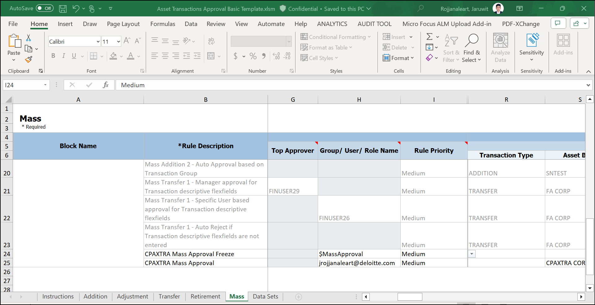 How to assign data set for fixed asset approval configuration via Rule ...