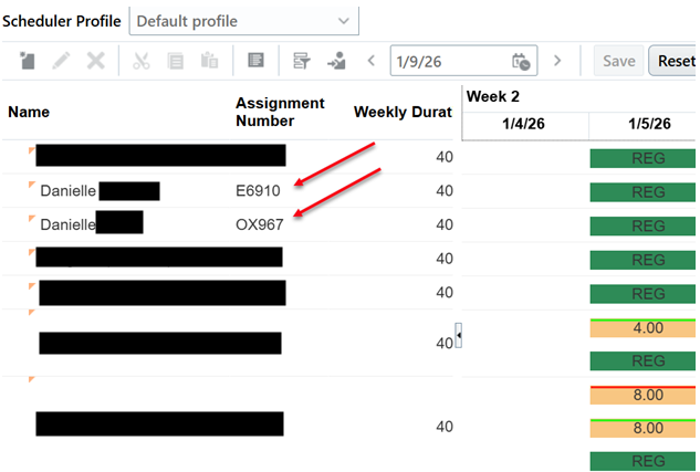 How to remove a duplicate employee from manager's Planned Schedule area ...
