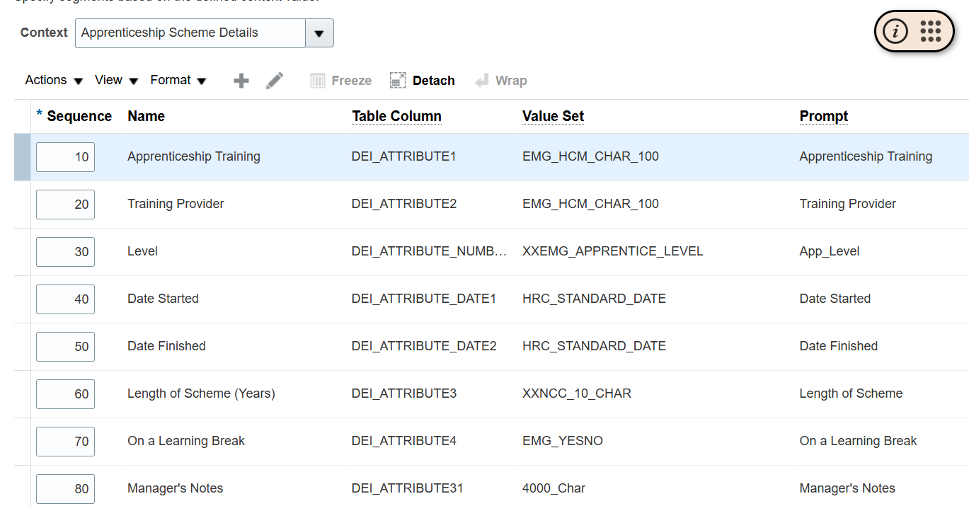 Why Are My Document Of Record Dff Fields Not Appearing On An Assignment