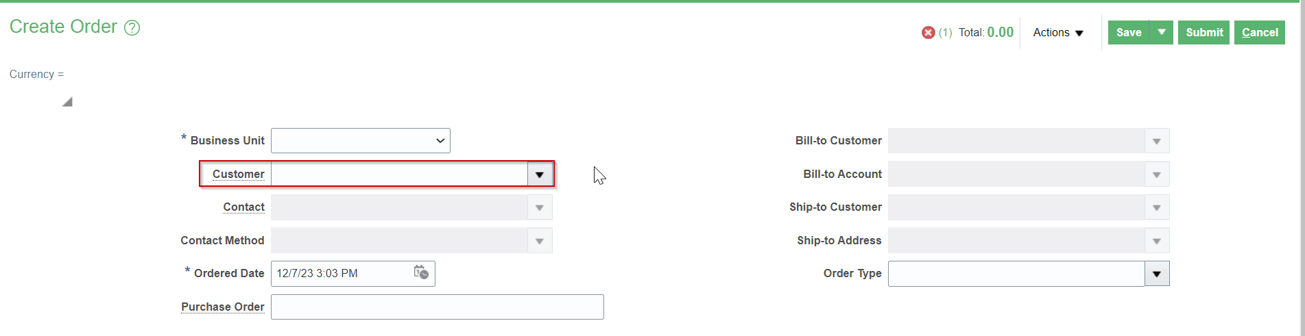 How To Prevent Defaulting Contact And Bill To Contact On Sales Order Headerand Line From Customer