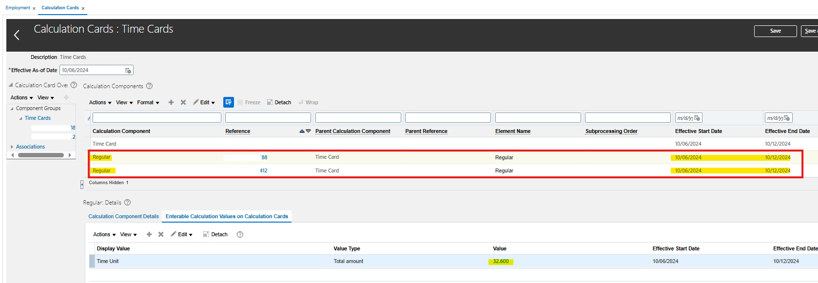 SQL to pull the Regular value from the Calculation Card — Cloud ...
