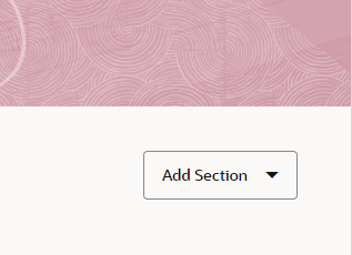 How do I remove Add Section button in Skills and Qualifications - ESS ...